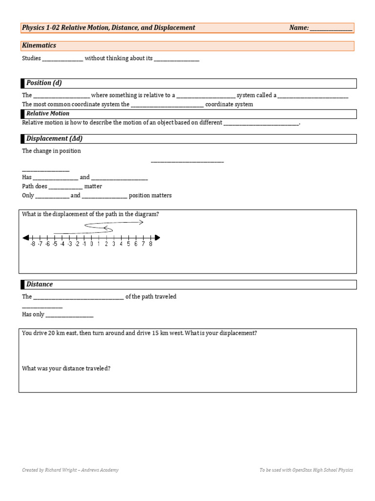 Understanding Relative Displacement | PDF | Distance | Euclidean Vector