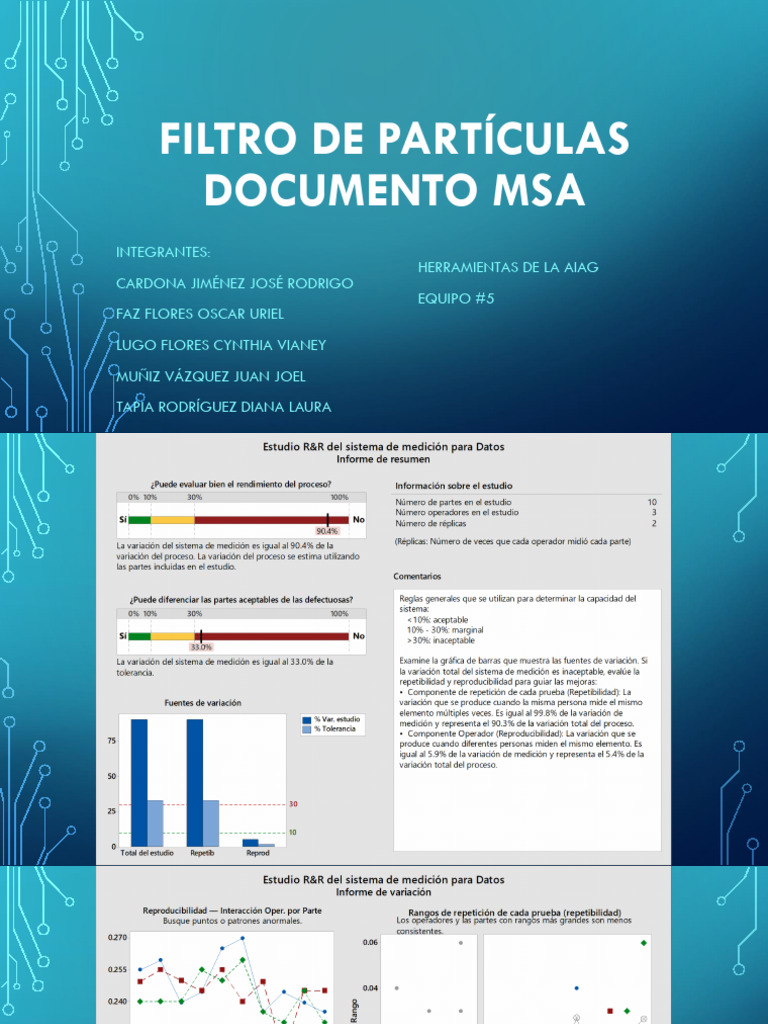 Filtro de Partículas-MSA | PDF
