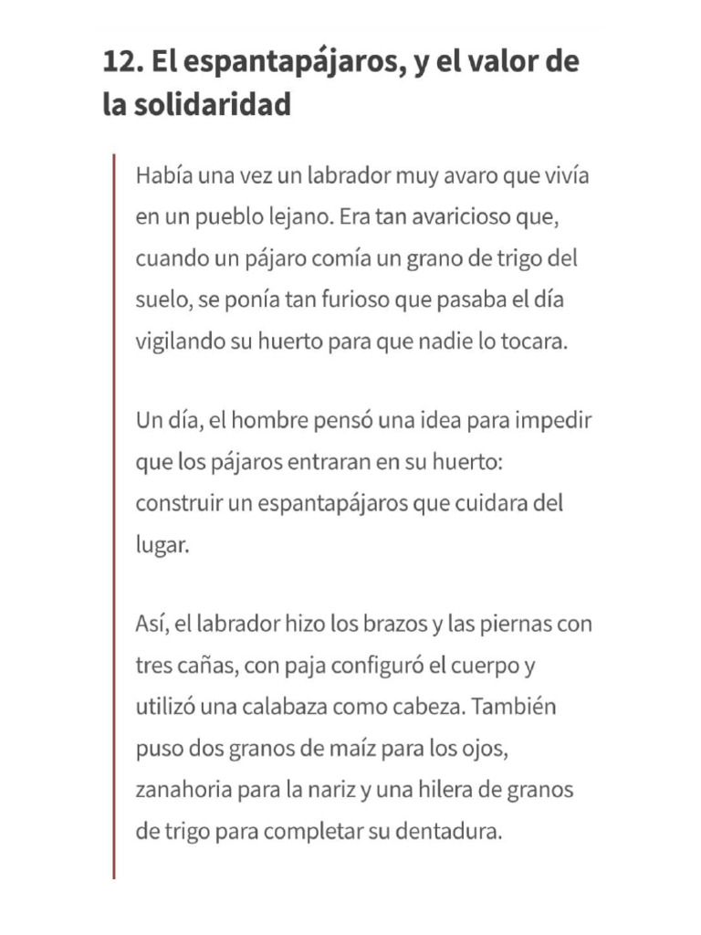 El Espantapajaros | PDF