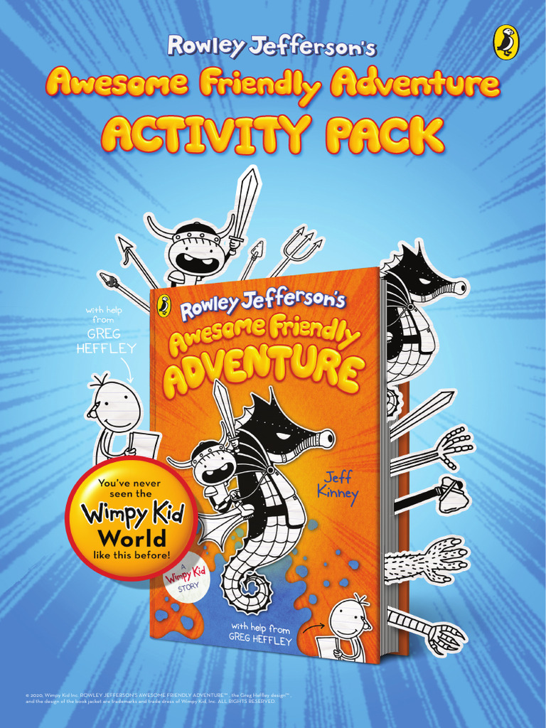 Awesome Friendly Kid Activity Pack 2020 | PDF | Fictional Diaries