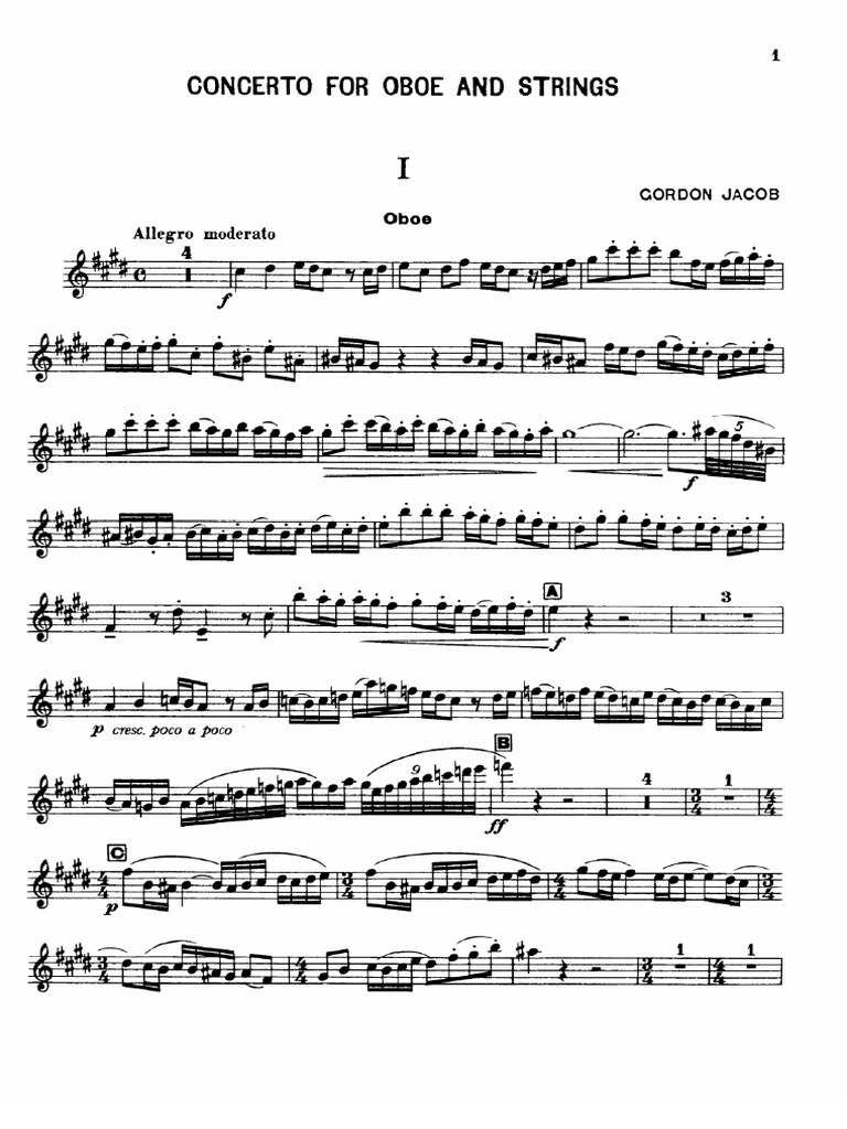 Gordon Jacob Concerto Compress | PDF