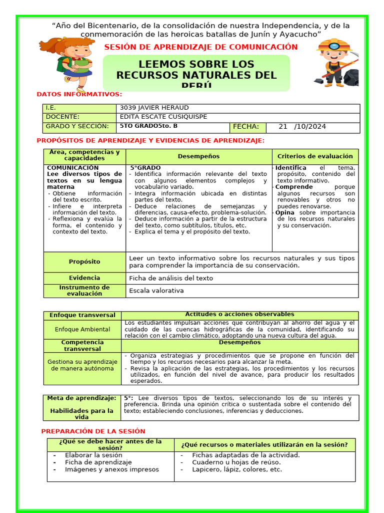 Recursos Naturales y su Conservación | PDF | Energía renovable | Naturaleza