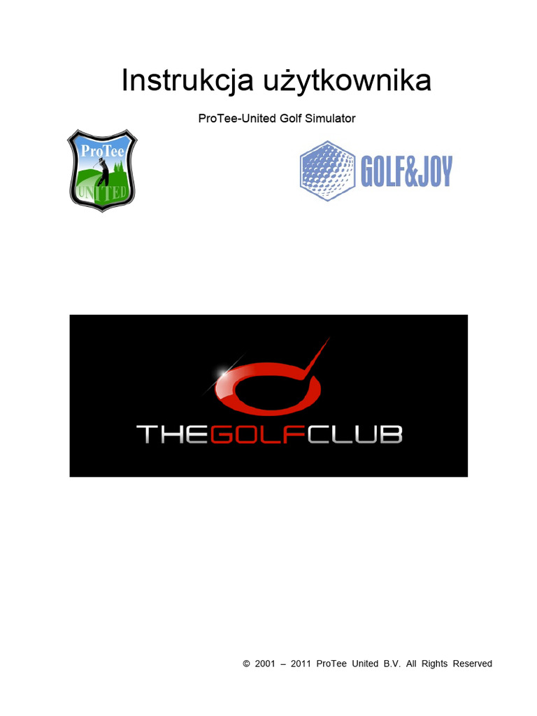 Instrukcja Golf | PDF