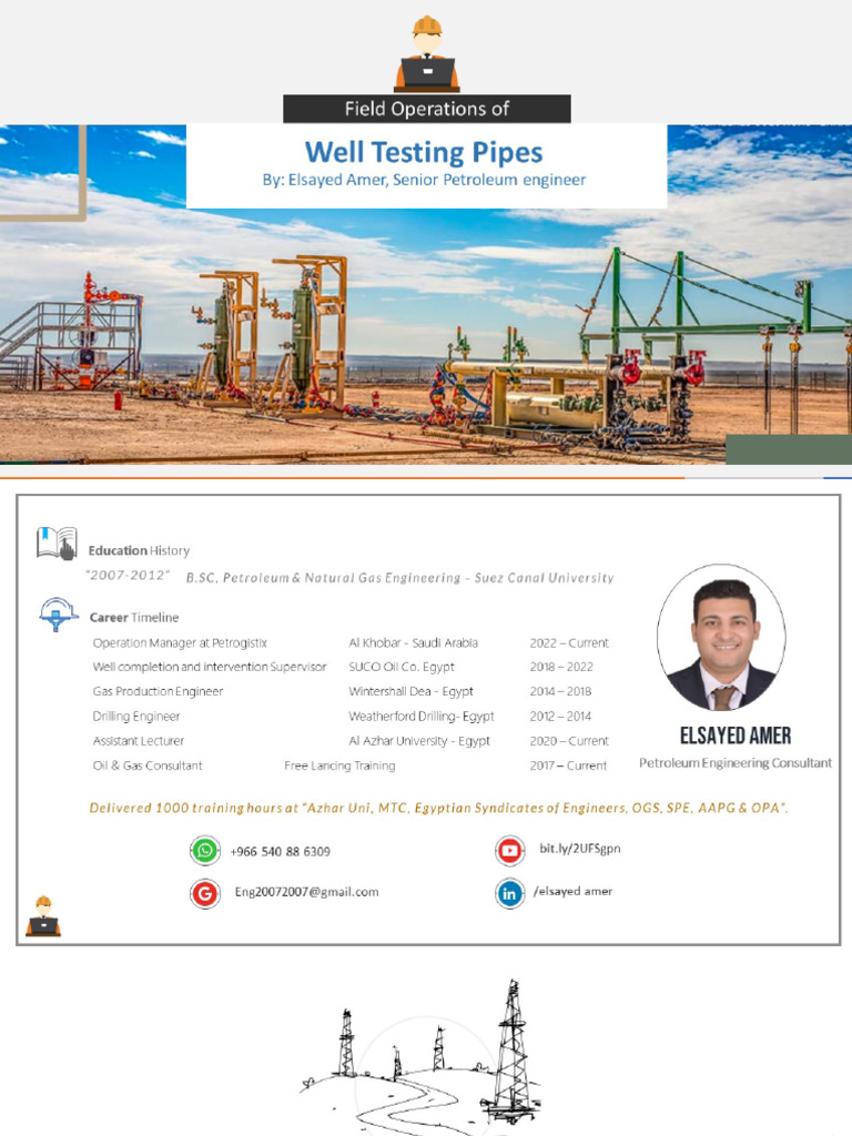Well Testing Pipework | PDF