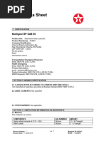 Used Lubricating Oil Safety Data Sheet | PDF | Personal Protective ...