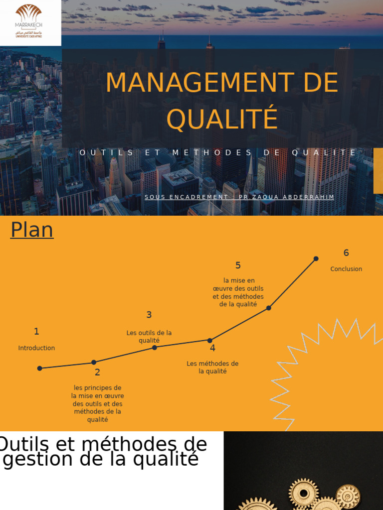Outils et méthodes de gestion de qualité | PDF | Six Sigma | Management ...