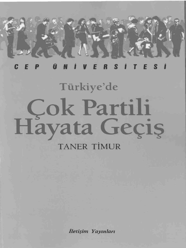 (İletişim Yayınları Cep Üniversitesi) Taner Timur - Türkiye'de Çok ...