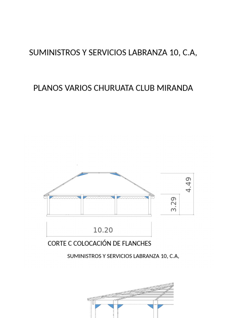 Planos Varios Churuata | PDF