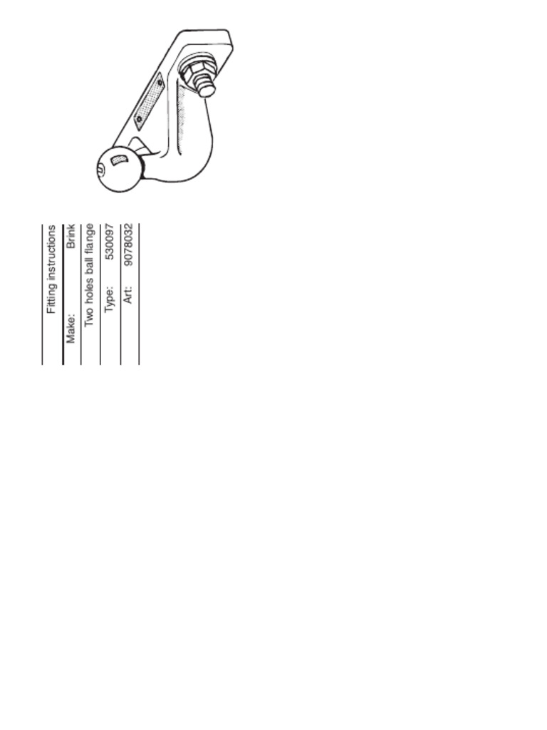 Fitting Instructions Ball 2F E11 55R01 5950 BRINK | PDF