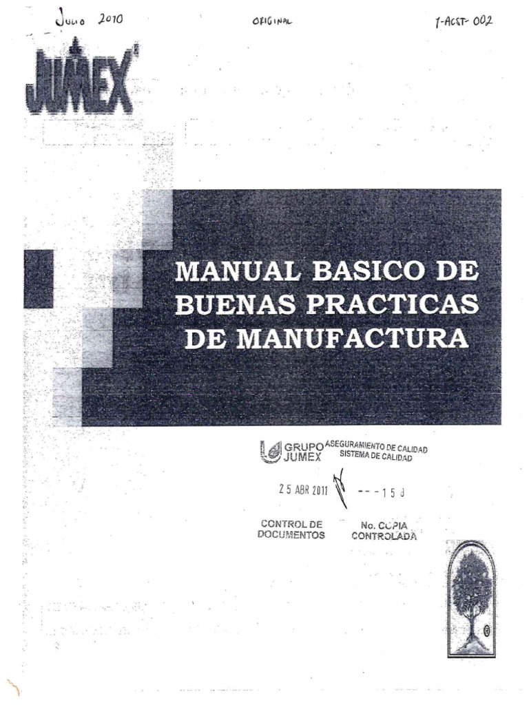 1-ACST-002 Manual de BPMs | PDF