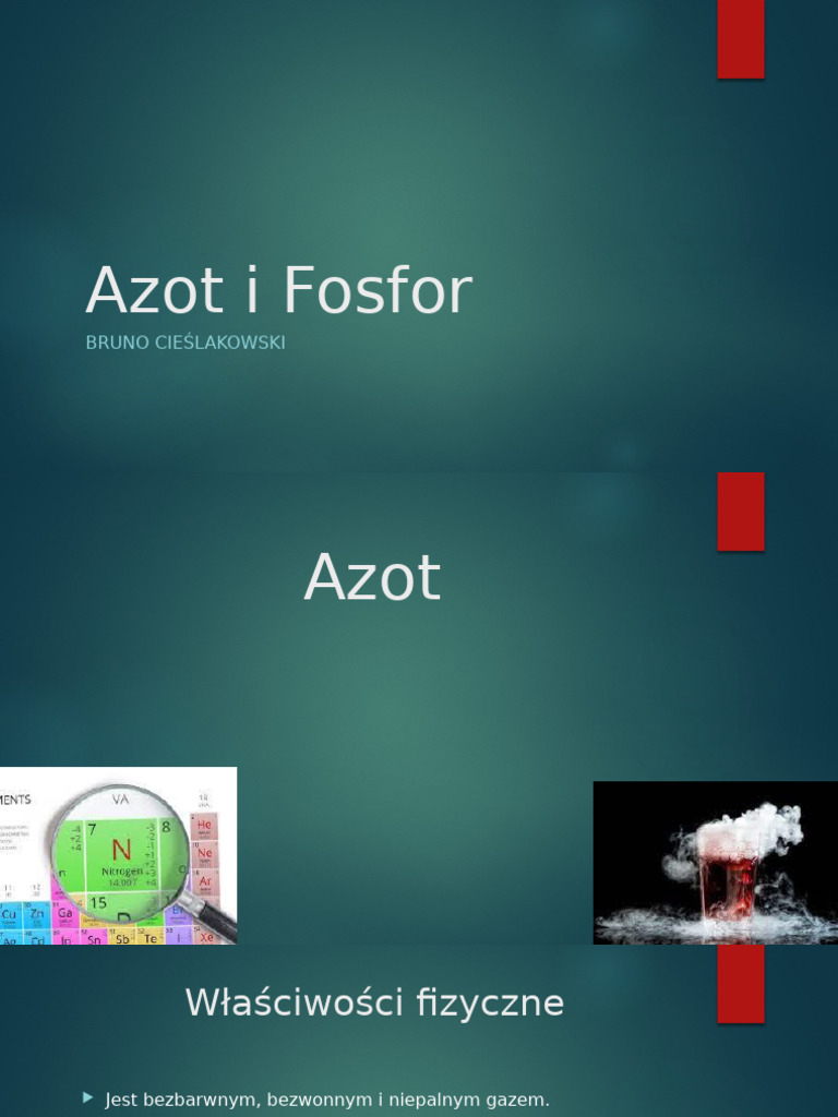 Azot I Fosfor | PDF
