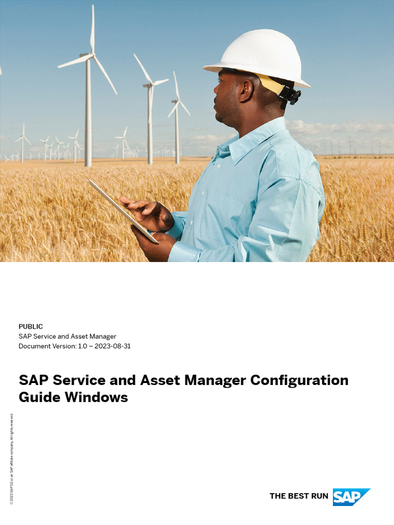 SAP Service and Asset Manager Guide | PDF | Mobile App | Server (Computing)
