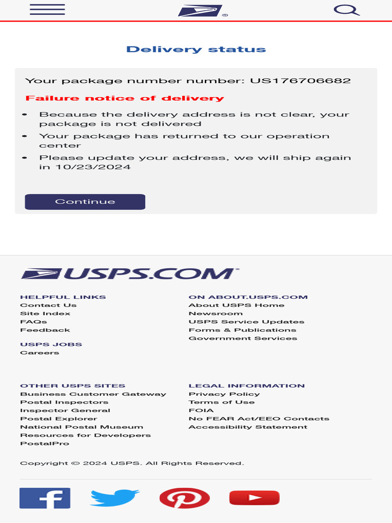 Welcome USPS | PDF
