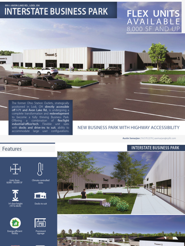 Interstate Business Park Brochure Small 3 | PDF | Road | Transport