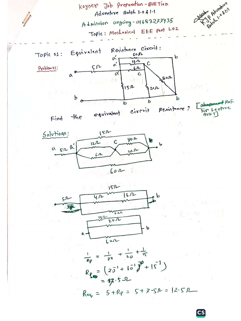 Mechanical EEE Part L02 | PDF