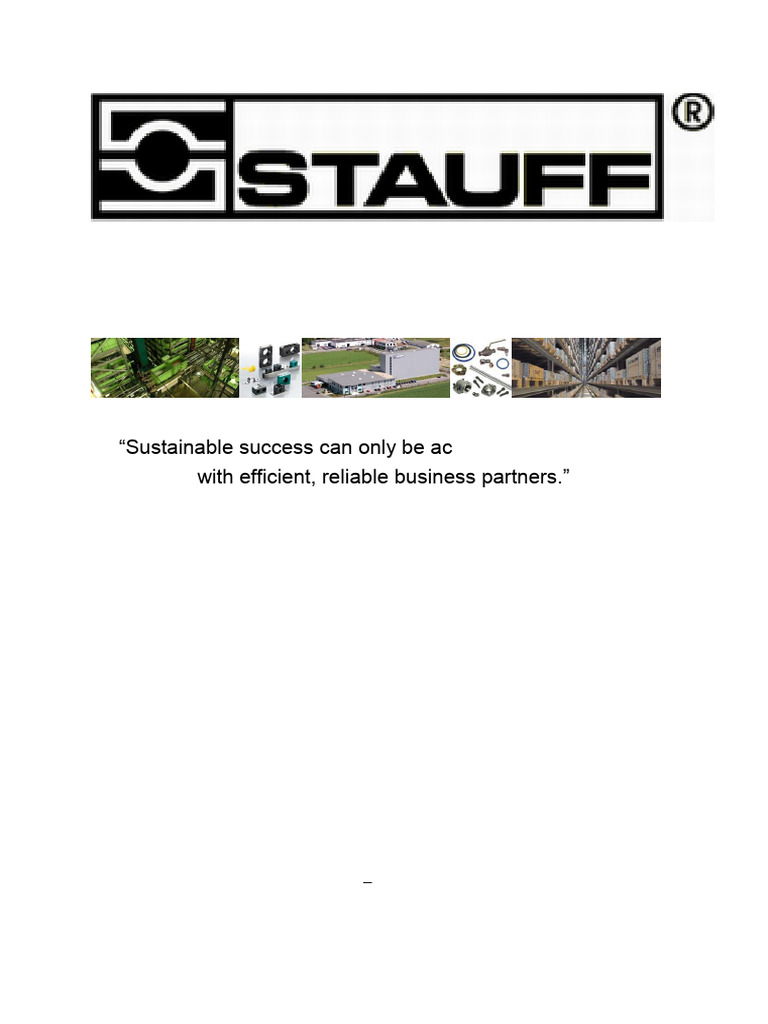 Stauff Logistics Guidelines en | PDF | Logistics | Cargo