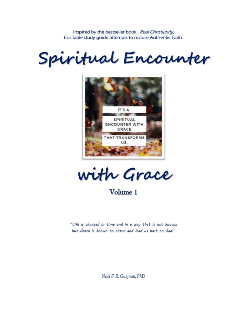 Spiritual Encounters with Grace | PDF | Jesus | Humility