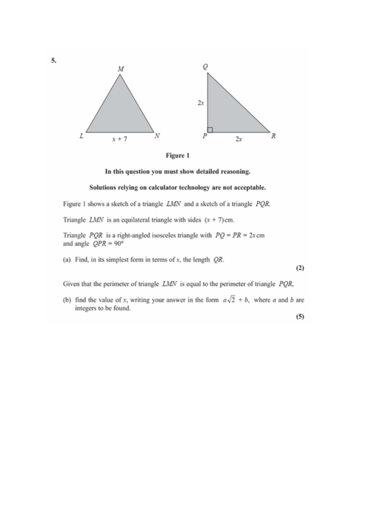 Trigonometry Exam Solutions | PDF | Business