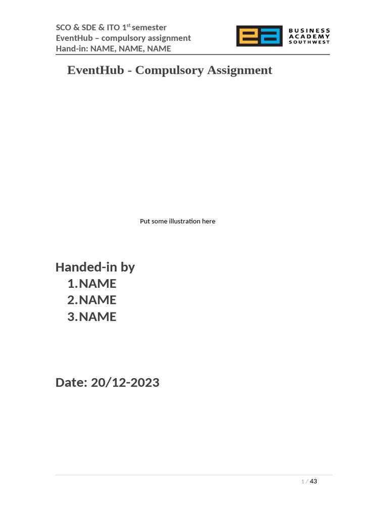 Event Report | PDF | Model–View–Controller | Databases