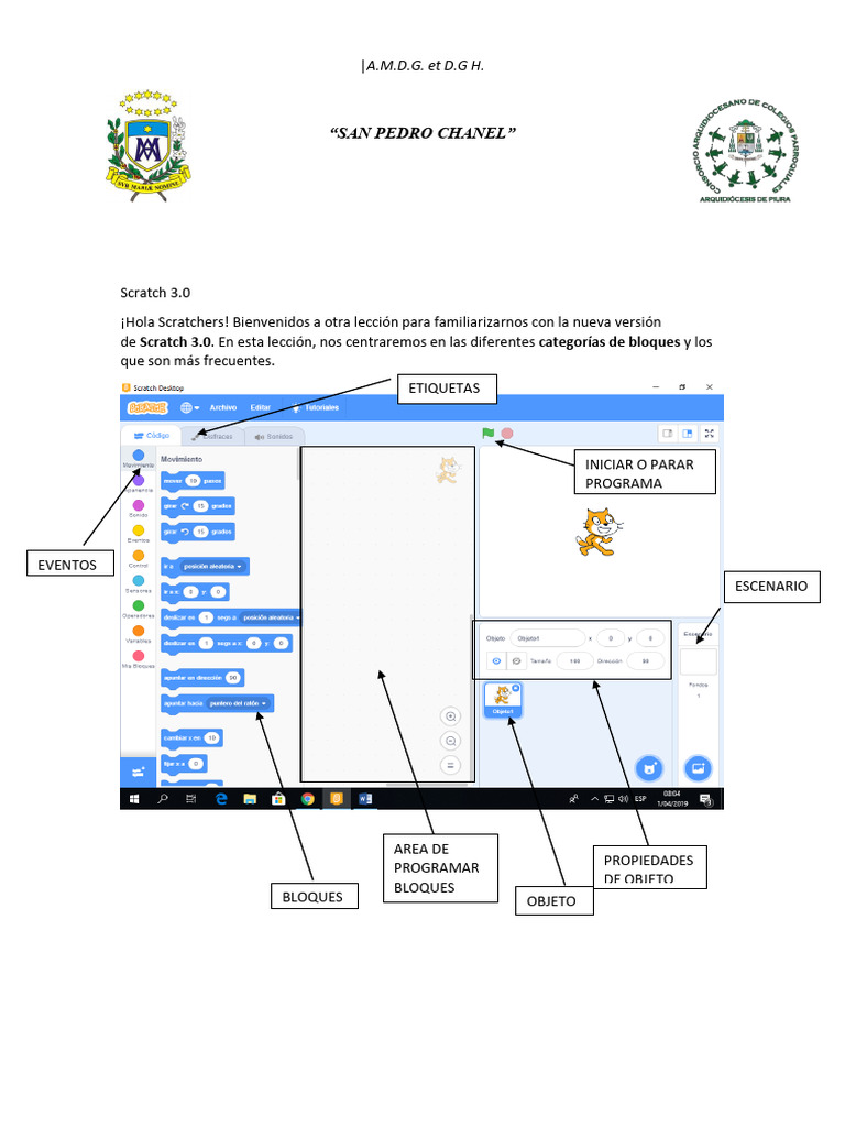 Manual Scratch Ok | PDF | Scratch (lenguaje de programación)