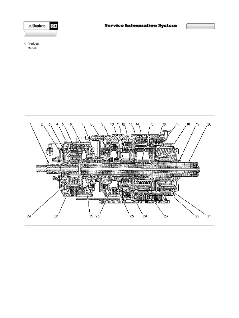 785 Tranny System of Operation | PDF | Clutch | Gear