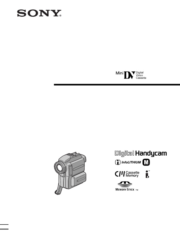 Manual de Usuario Sony DCR-PC110E | PDF | Pantalla de cristal líquido ...
