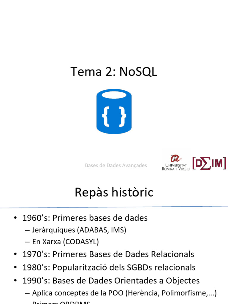 2a_NoSQL | PDF