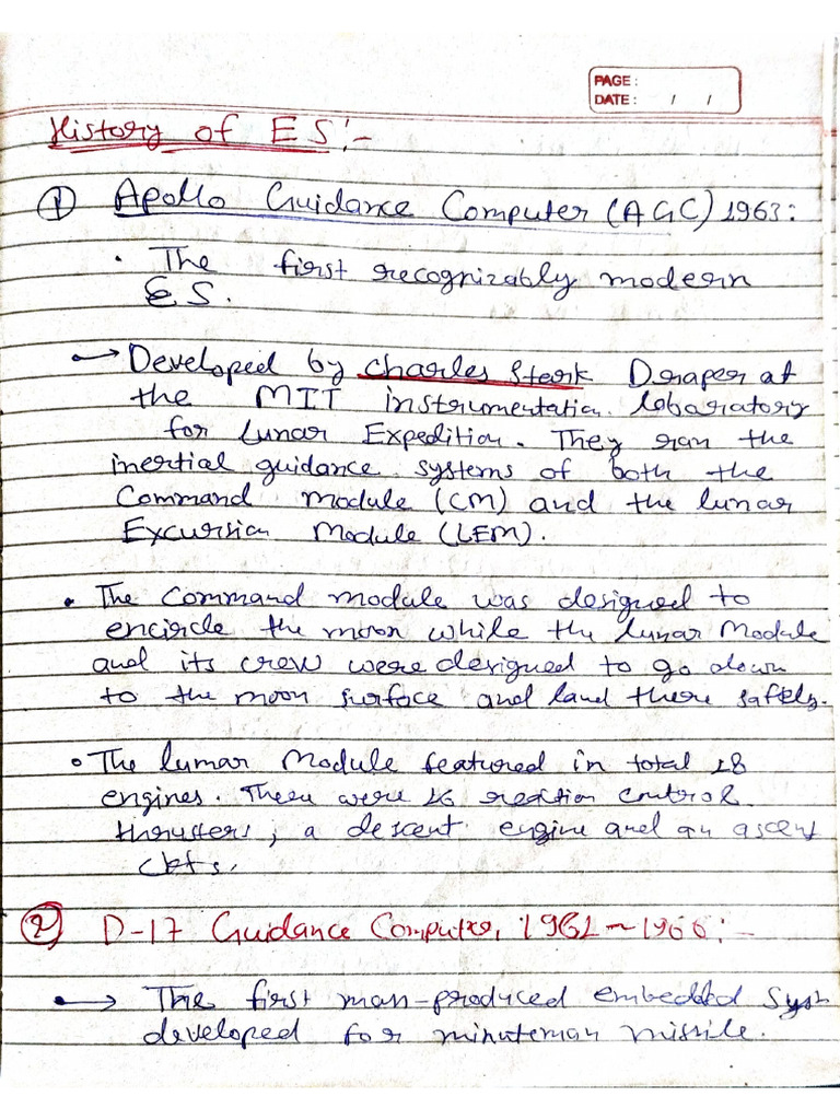 History of Embedded System | PDF