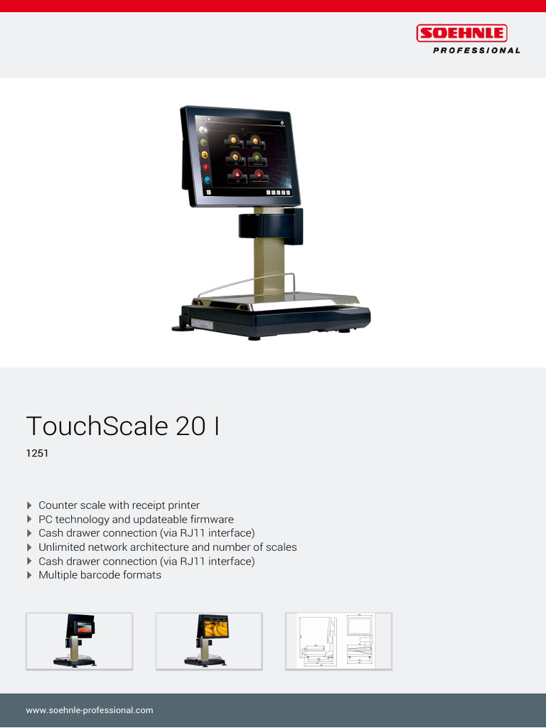 Touchscale 20 I | PDF | Personal Computers | Touchscreen