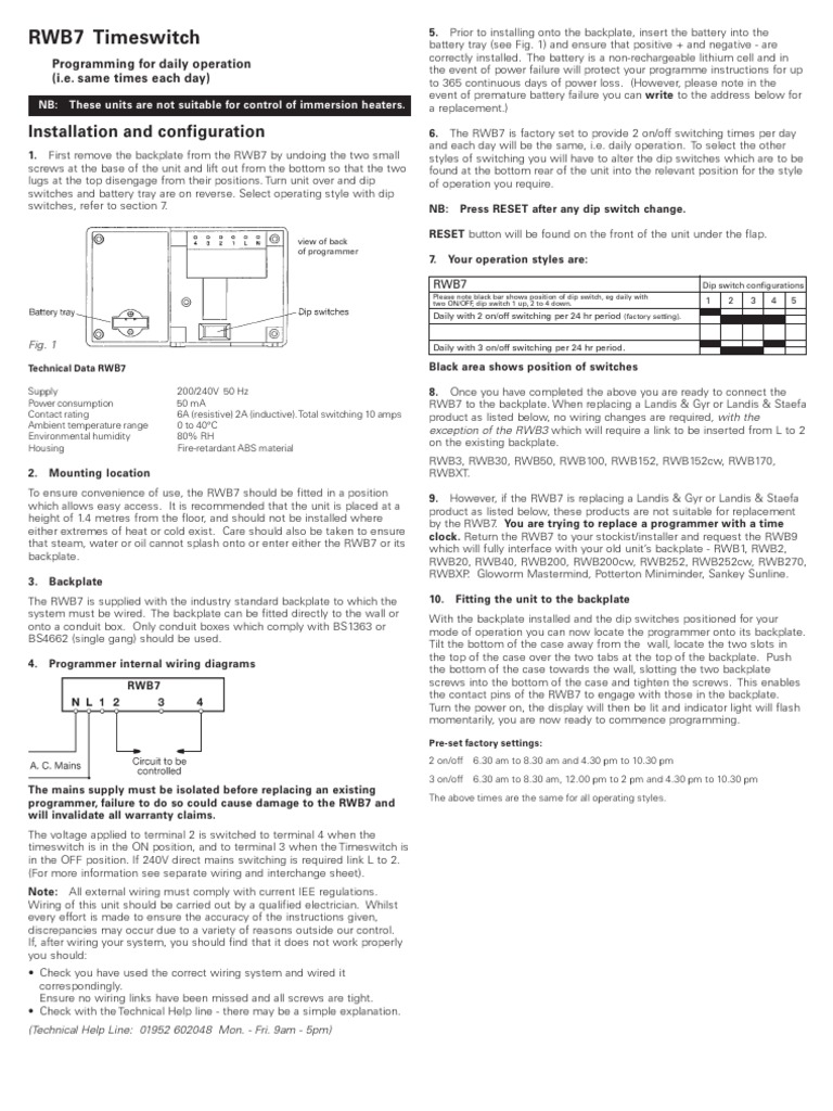 Siemensrwb7_i | Electrical Wiring | Mains Electricity
