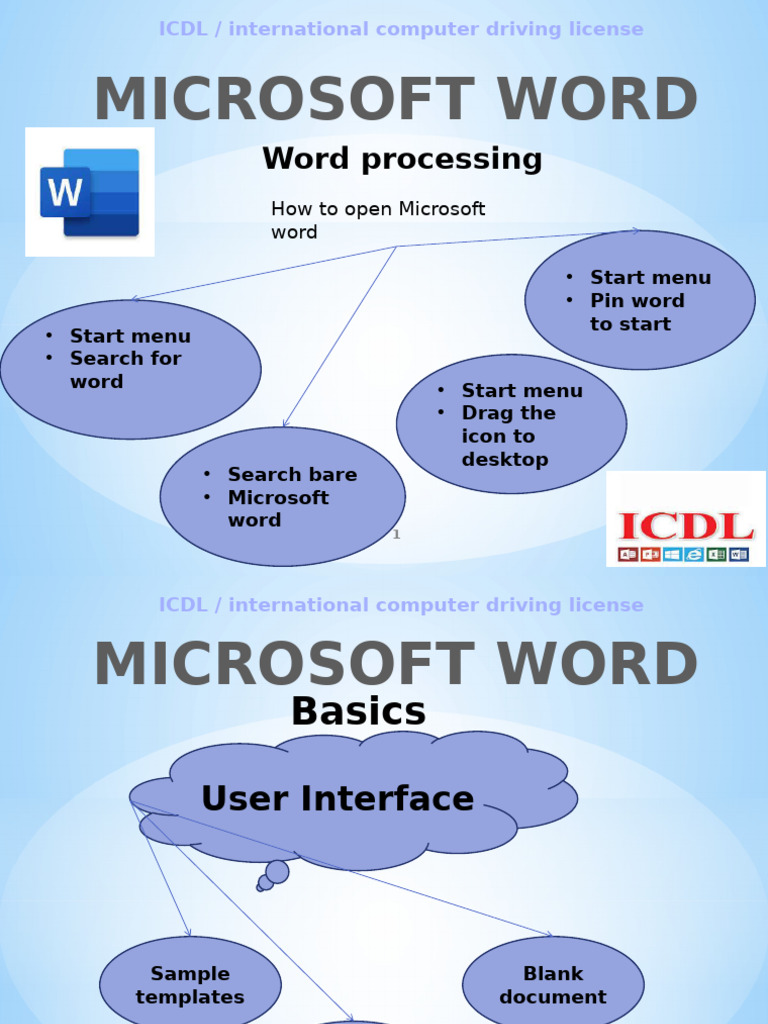 Presentation 1 Word | PDF | Microsoft Word | Computer Keyboard