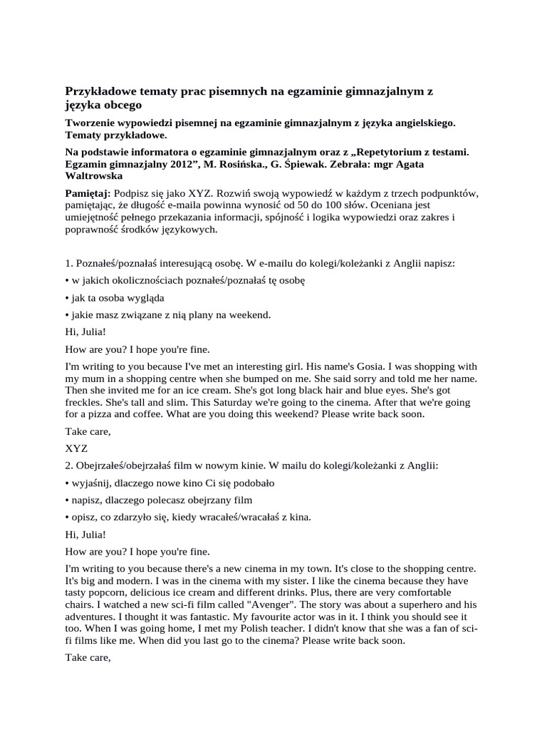 E-Mail - Tasks | PDF