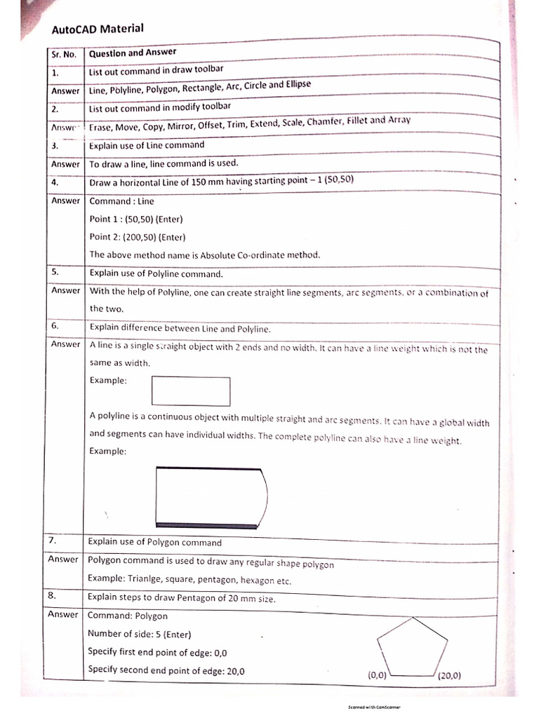 AutoCAD Material | PDF