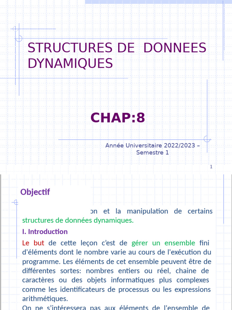 Chapitre 8. | PDF | Pointeur (programmation) | Variable (informatique)