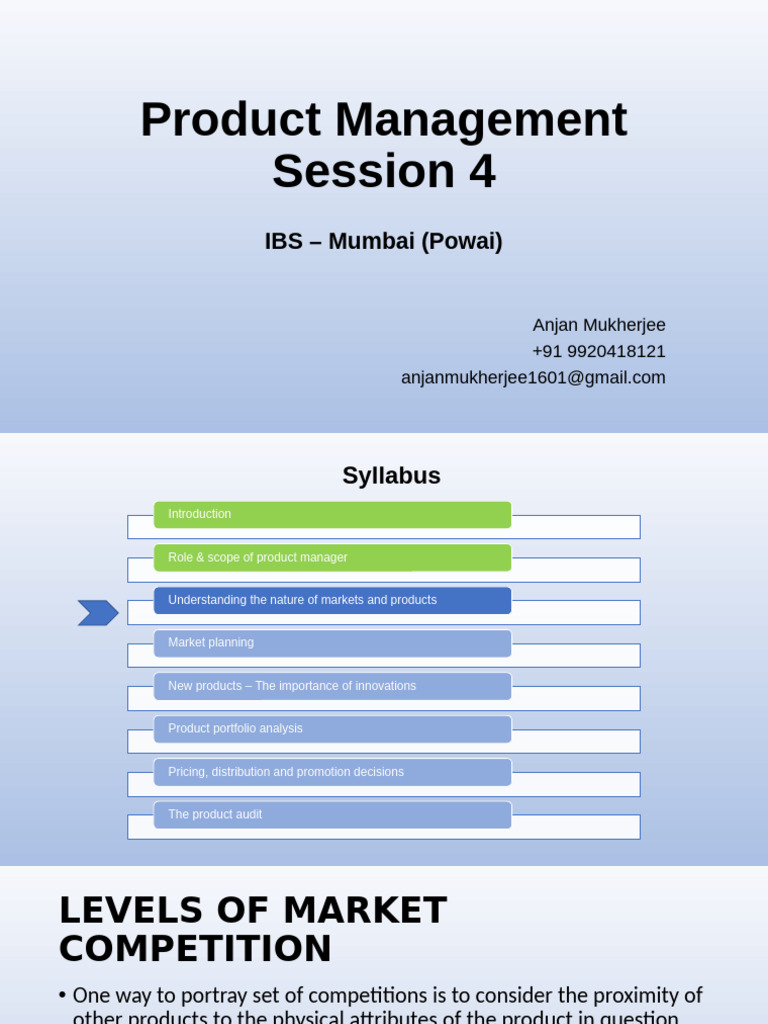 Session 4 - IBS Product Management | PDF | Brand | Marketing