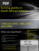 Grade 11 - Apartheid South Africa 1940s To 1960s South African History ...