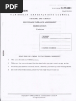 CCSLC Specimen Maths | PDF | Elementary Geometry | Euclidean Geometry