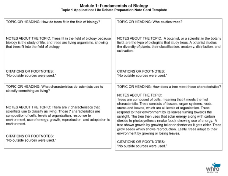 Bio Mod 1 Top 1 | PDF | Science & Mathematics