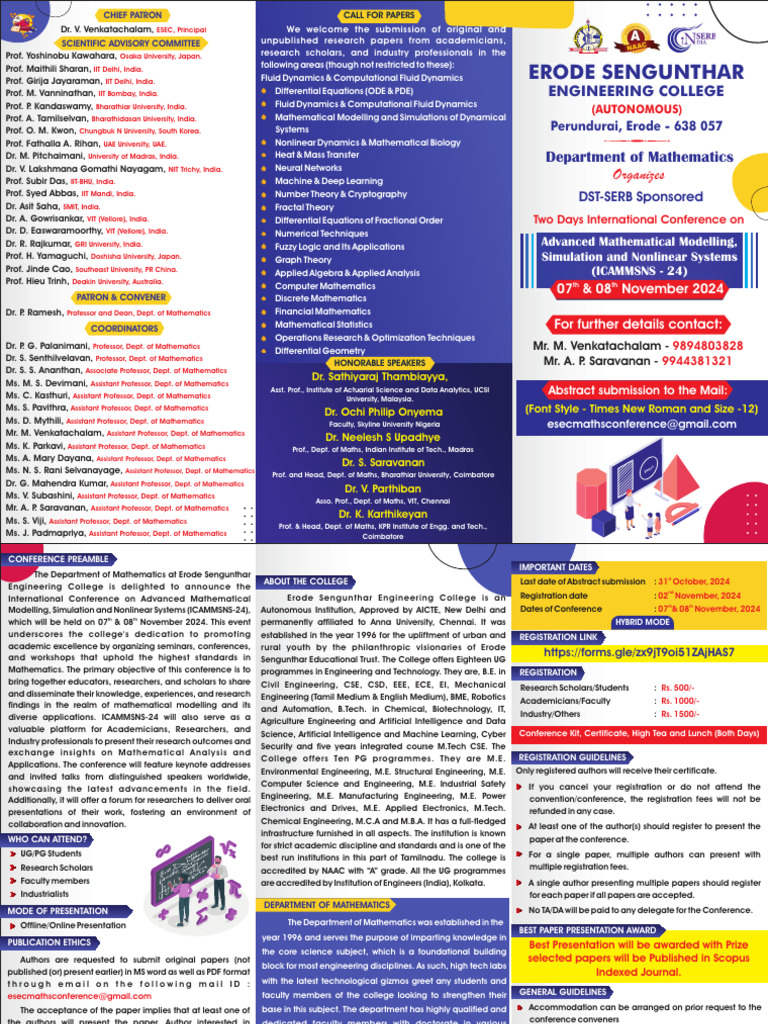 Advanced Math Modelling Conference 2024 | PDF | Mathematics | Engineering