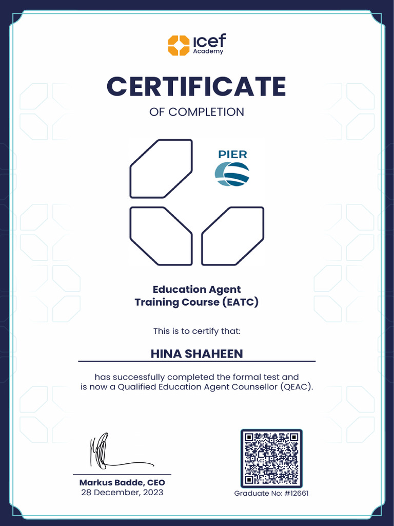 Certificate IDP | PDF