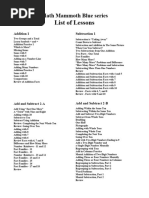 Saxon Answer Sheet | PDF | Teaching Mathematics