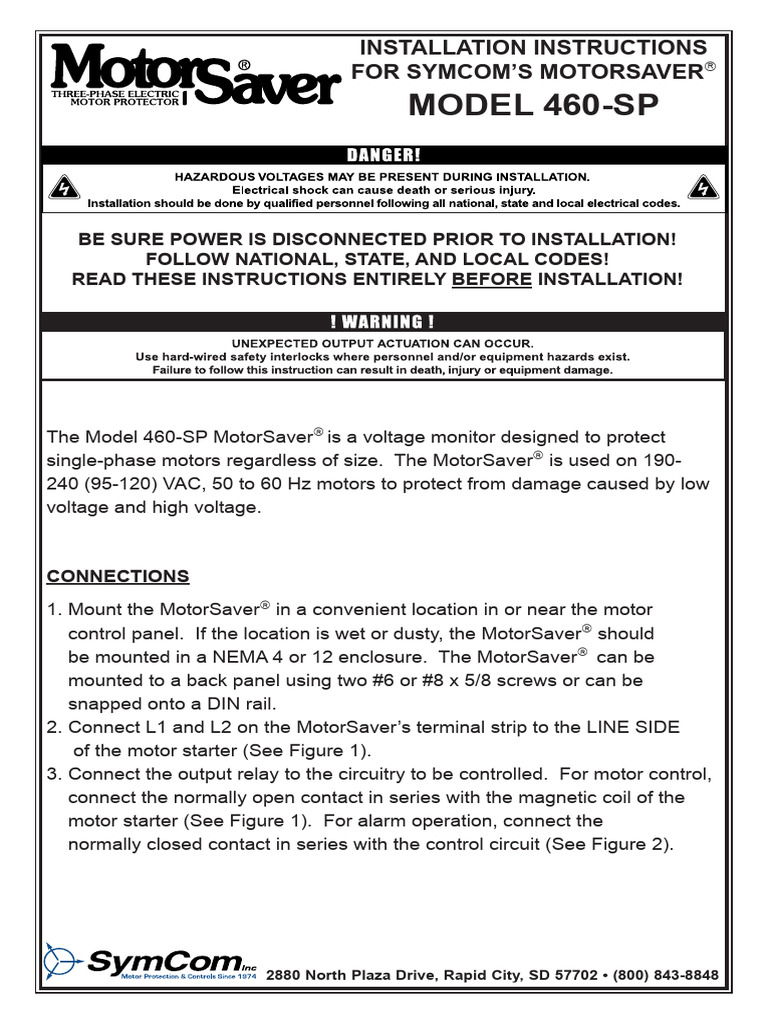 Rela Voltmntr 460-Sp Ig | PDF | Alternating Current | Switch