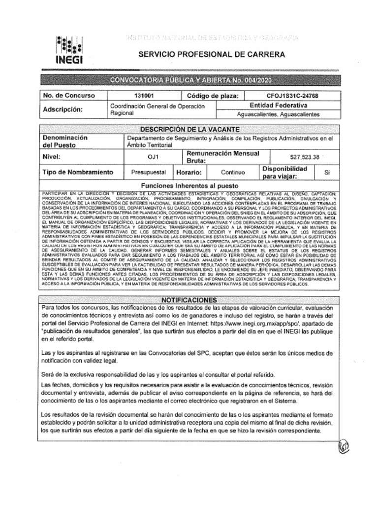 Concurso 131001 | PDF