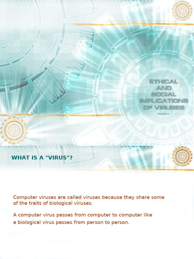 VIRUS | PDF | Computer Virus | Antivirus Software