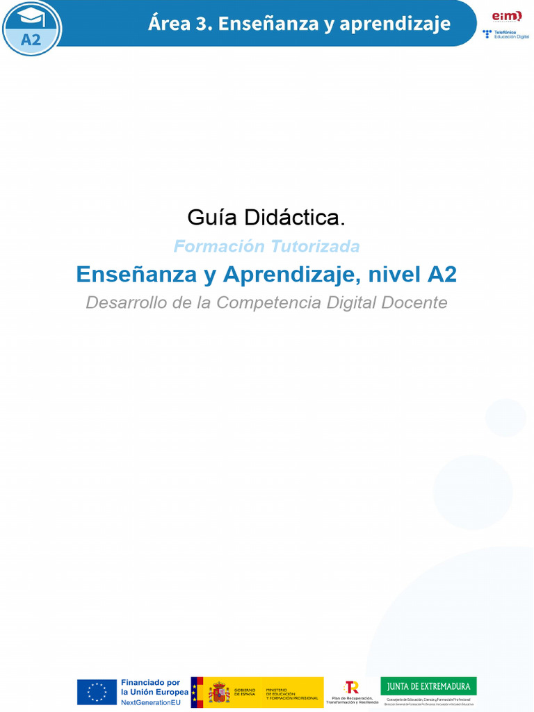 Guía Didáctica CDD A2 - A03 - FT | PDF | Enseñando | Aprendizaje