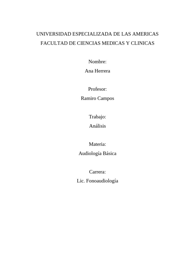 Historia de Raymond Carhart en Audiología | PDF