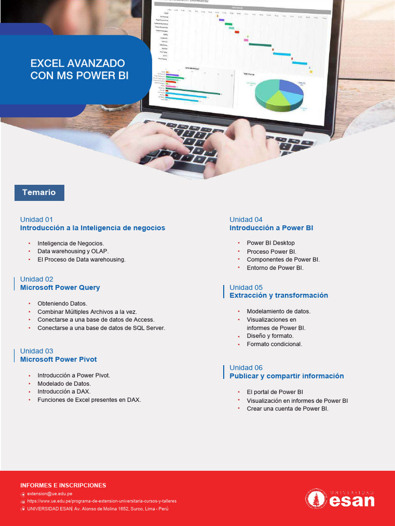 Excel Avanzado Con MS Power Bi y Vba | PDF