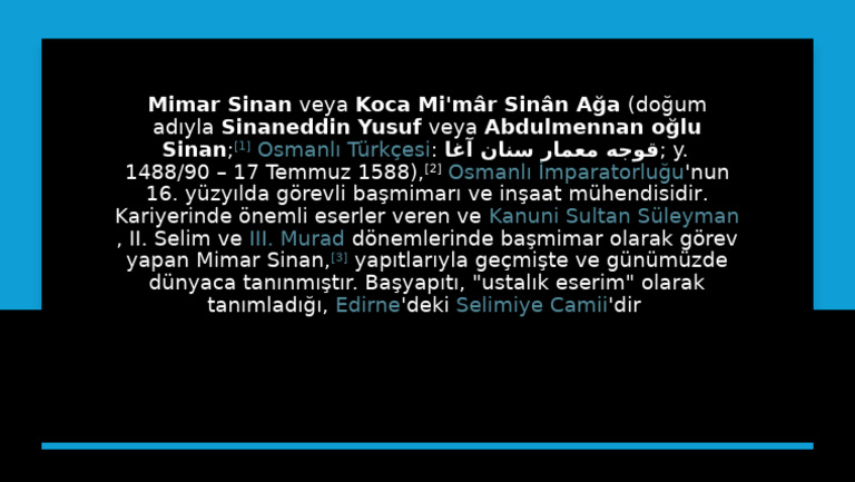Mimar Sinan | PDF