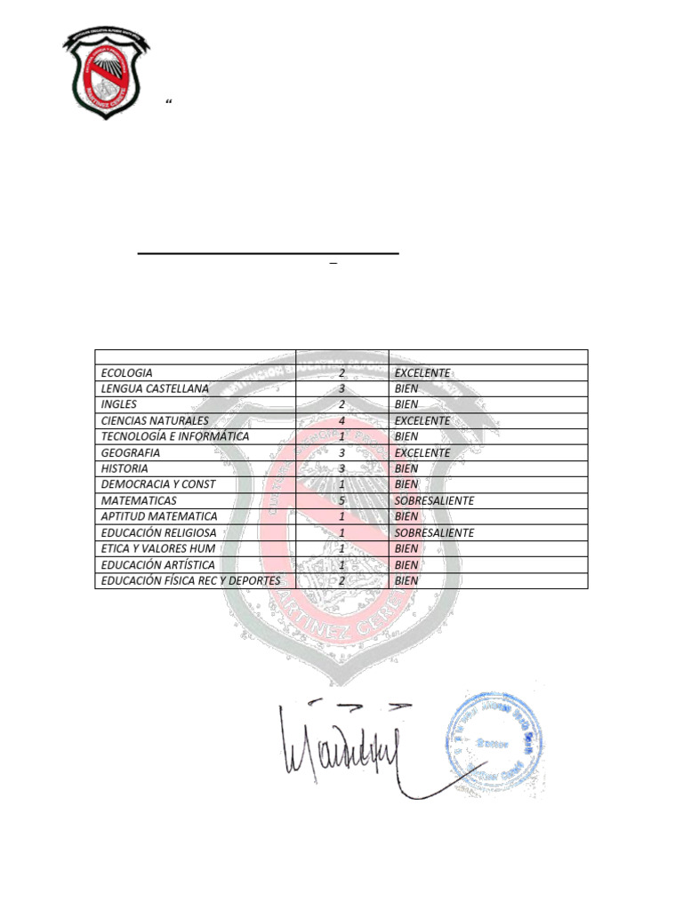 Cartificado Estudio Spath 1 | PDF
