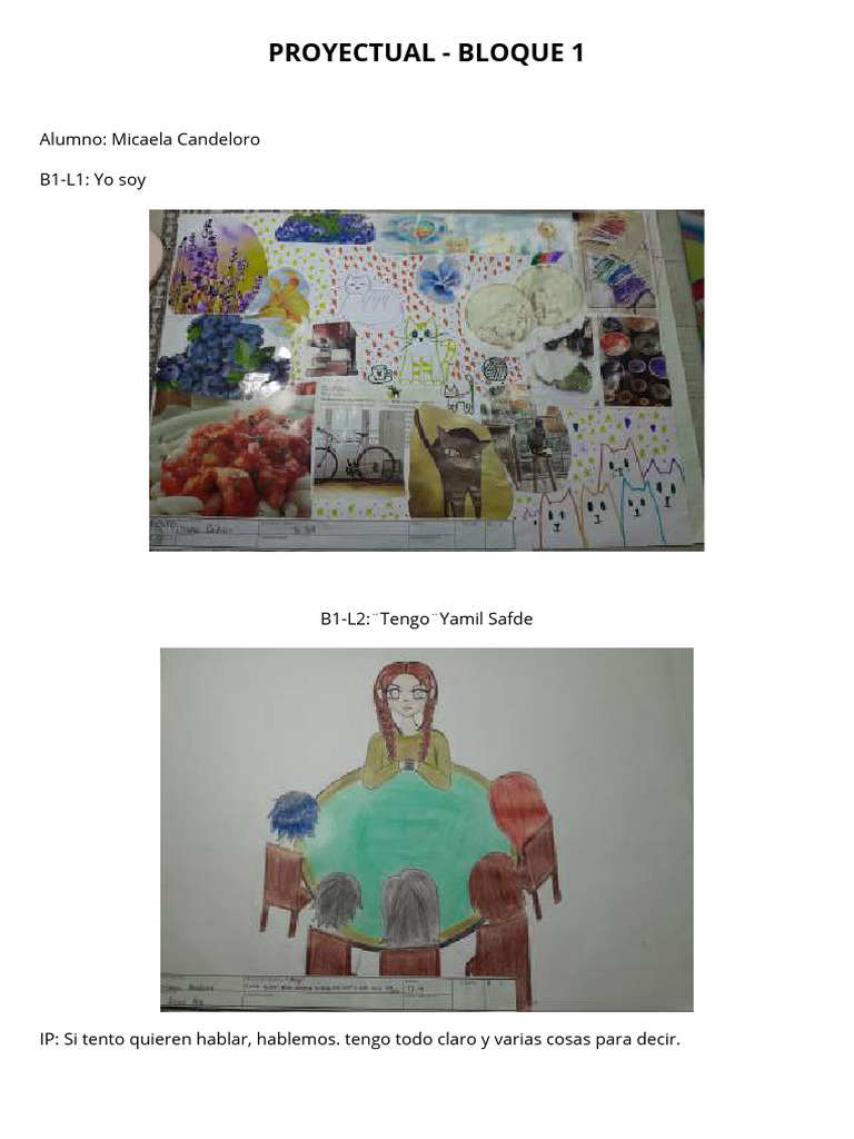 PROYECTUAL - BLOQUE 1 - Compressed | PDF | Estudios de idiomas extranjeros